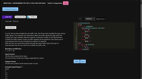 Skillrack Mcq Programming Test 09 Nov To 12 Nov 2023 2025 Batch