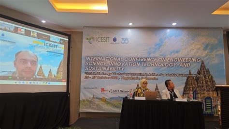 Prof Jayakrishna Kandasamy On Linkedin Vit Sdgs Technology Icesit Indonesia