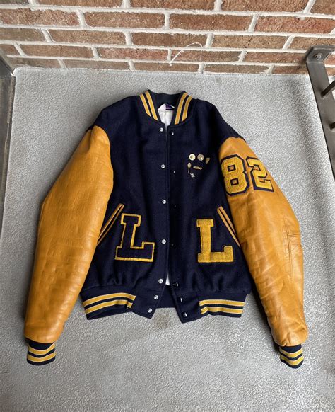 Made In Usa × Varsity Jacket × Vintage Vintage 1980s Varsity Letterman