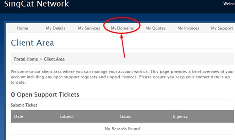 Cara Melihat EPP Code Domain Anda SingCat Network