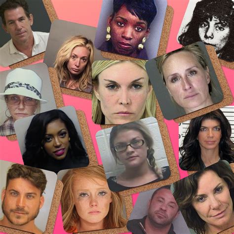 Bravolebrity Mugshot Coasters Single Coaster Real Housewives
