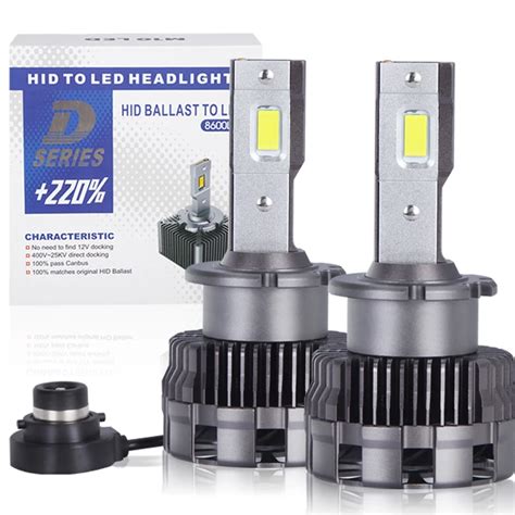 자동차 헤드 라이트 전구 D3s D2s Led D1s D2r D4r D4s D5s D8s 높은 전력 70w 15000lm Canbus Led 미니 디자인 Led 램프 자동차