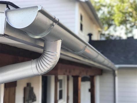 Half Round Gutters Installation In Michigan Straight Shot Gutters