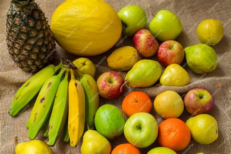 Premium Photo Assorted Fruits