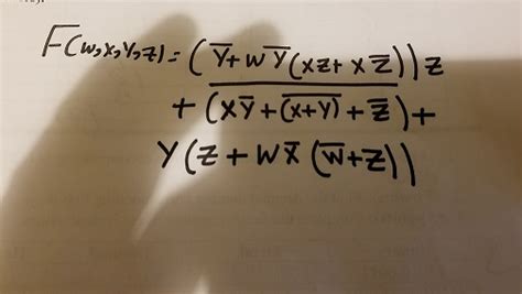 Solved Minimize The Function Using Boolean Identities Chegg