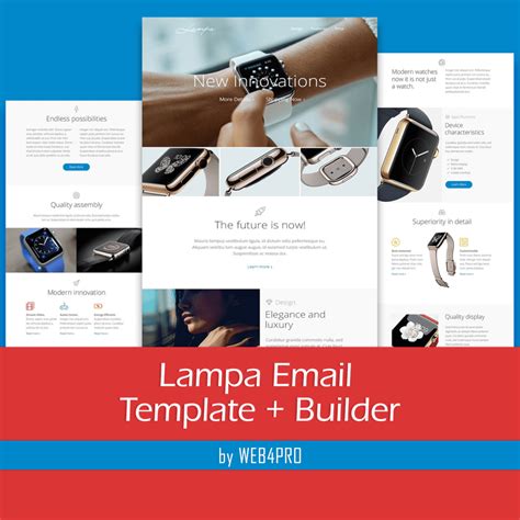 Lampa Email Template Builder Masterbundles