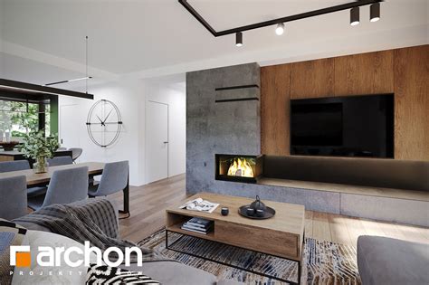 Projekt Domu Dom Pod Hebanowcem 2 G Galeria Archon