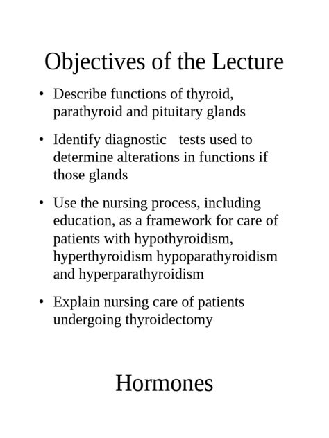 Endocrine System Pdf Thyroid Hyperthyroidism