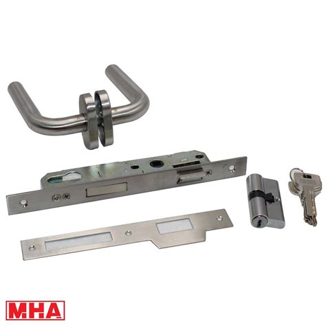Chapa Para Puerta Aluminio Inox Mod 808 Lewonski