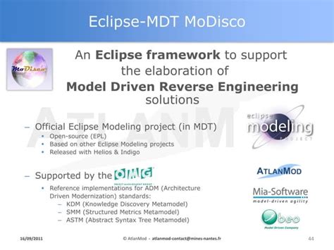 Eclipse Modeling And Modisco An Introduction To Modeling And Model