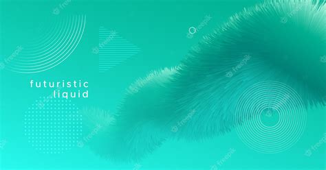 Premium Vector Liquid Gradient Shape Abstract Fluid Poster Design