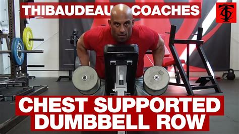Dumbbell Chest Supported Row