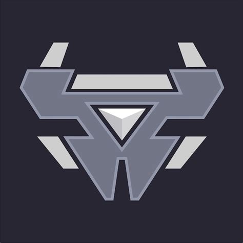 Rpg 또는 슈터와 같은 캐릭터를 위한 Silver Modern 사이버 미래형 게임 트로피 상 프리미엄 벡터