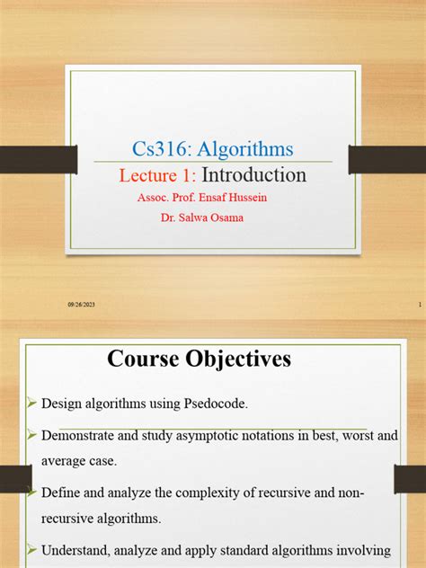 01 Cs316 Introduction Pdf Time Complexity Algorithms