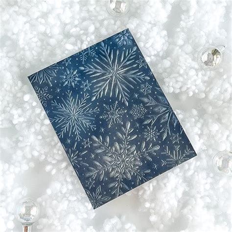 Honey Bee Snowflakes 3d Embossing Folder Hbef 011 Simon Says Stamp