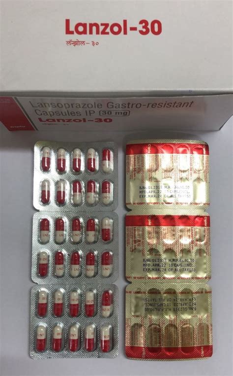 Lansoprazole Gastro Resistant Capsules 30 Mg At Best Price In Nagpur