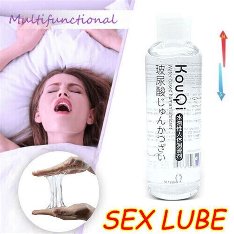 Smooth Slick Sex Lube For Women And Men Moisturizer Safe Water Based Toy Lubricant Ebay