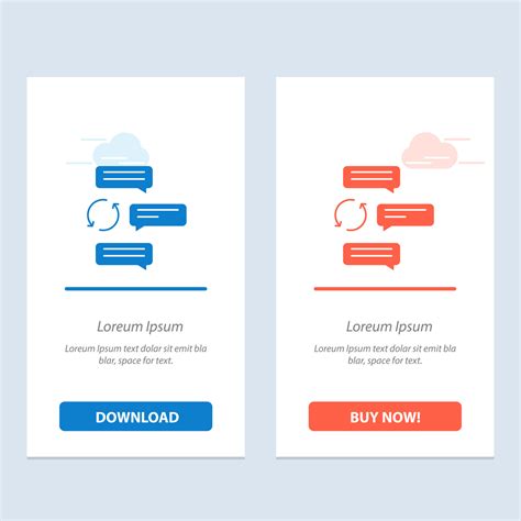 Chat Chatting Conversation Dialogue Auto Robot Blue And Red Download