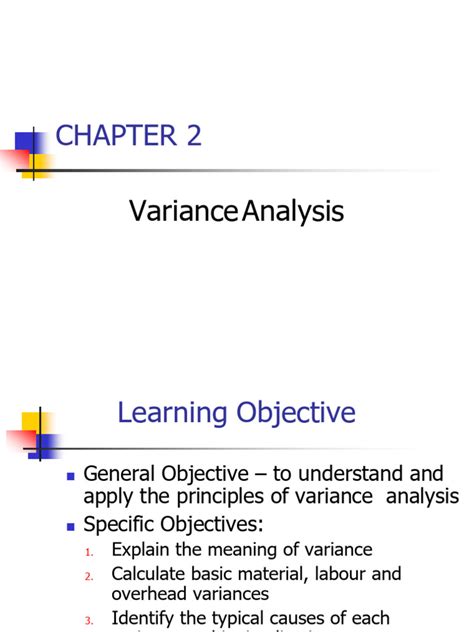 Chapter 6 Variance Analysis Download Free Pdf Prices Variance