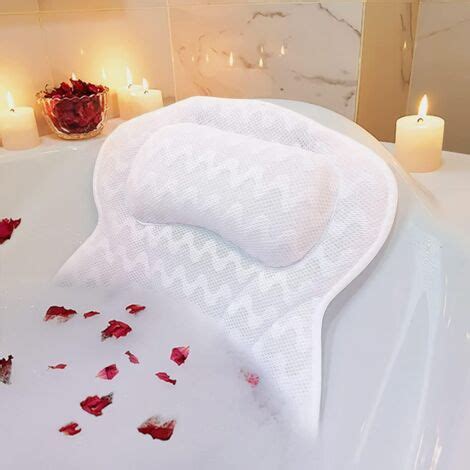 Coussin De Bain Spa 4d Avec Ventouse Pour La Relaxation Le Spa Le