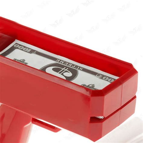 تفنگ پول پاش مانی گان Money Gun همراه با اسکناس فیک ارن شاپ