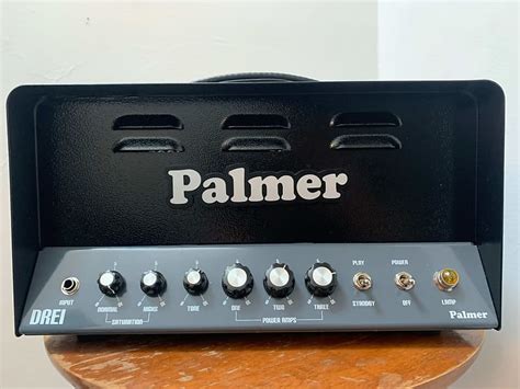 Palmer Drei Triple Single Ended Guitar Head Tube Amplifier Reverb