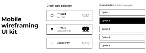 Radio Button Design Easy Selection And Decision Making Justinmind