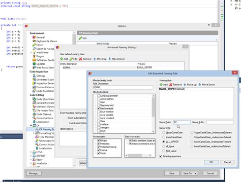 Naming Rule Allupper Resharper Support Jetbrains
