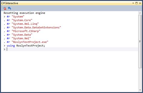 Using The C Interactive Window That Comes With Roslyn Part 2