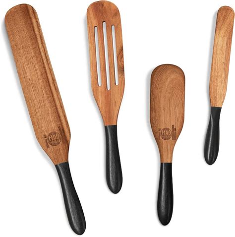 Kalorik Silicone Spurtle Set 4 Piece Multifunctional