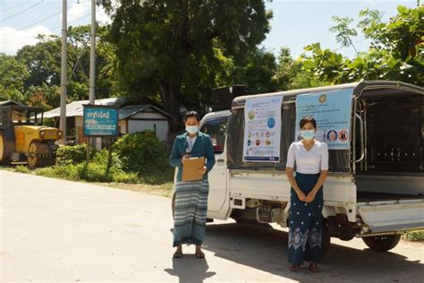 ဇေယျာသီရိမြို့နယ်တွင် ကိုဗစ် ၁၉ ရောဂါ ကာကွယ်ထိန်းချုပ်နိုင်ရေးအတွက် အသိပေး နှိုးဆော်ခြင်းများ ဆက