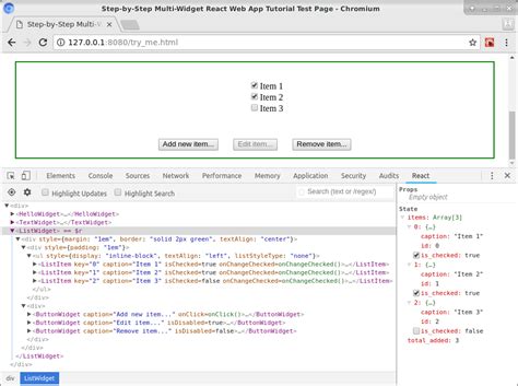 Building A Multi Widget React Web App