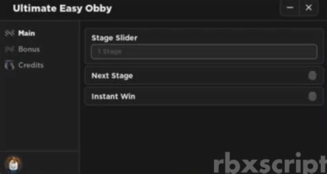 Ultimate Easy Obby Stage Slider Next Stage Instant Win Scripts