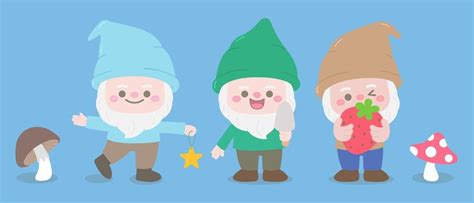 Seven Dwarfs Characters Vector Art Icons And Graphics For Free Download