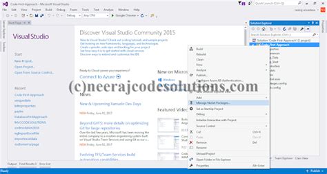 Entity Framework Code First Approach In Mvc With Example Step By Step
