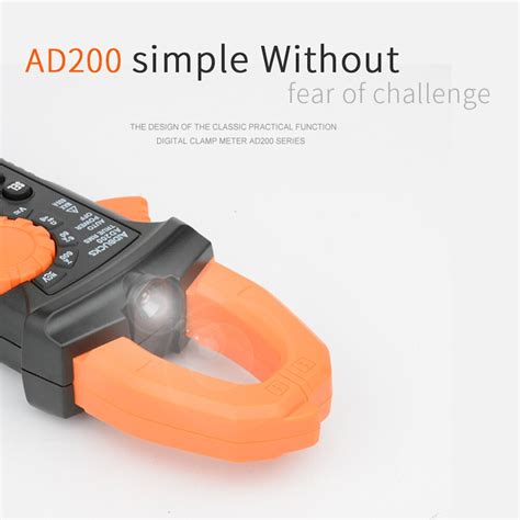 Digital Clamp Meter Ac Current Clamp Voltage Meter Vicedeal