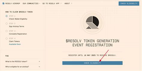 Resolv Airdrop Guide Steps To Potential Reward