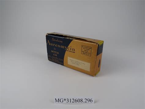 Aureomycin Crystalline For Dental Use Smithsonian Institution