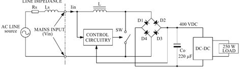 7a Typical Schematic Of A Low Frequency Active Pfc Circuit
