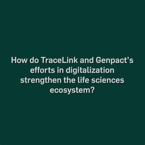 Tracelink On Linkedin Lifescience Supplychain Healthcare