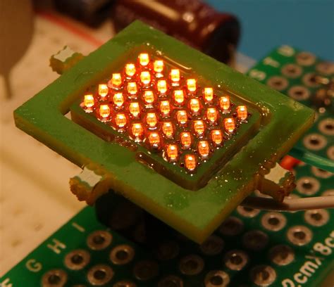 Alex On Twitter Soldered Two More Of My Tiny Led Matrix This Time