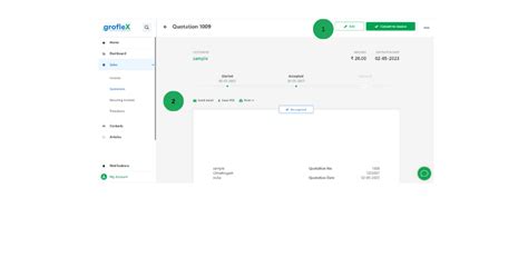 how to create recurring invoices groflex technology