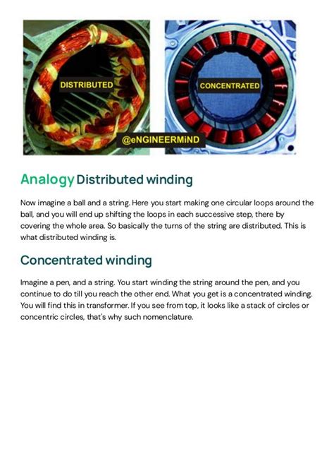 Distributed And Concentrated Winding Pdf