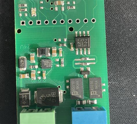 help identify faulty diode newbie here 24v and 24v on this pcb are shorted i ve been told