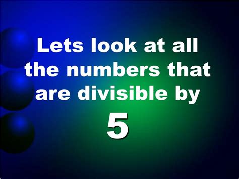 PPT Divisibility PowerPoint Presentation Free Download ID 6600257