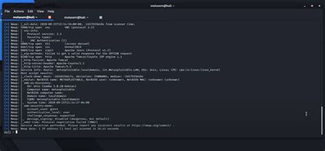 Using Metasploit And Nmap To Scan For Vulnerabilities