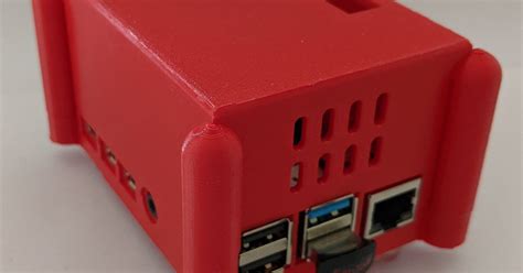 Fan Cooled Raspberry Pi 4 Case By Geoff B UK Download Free STL Model Printables Com