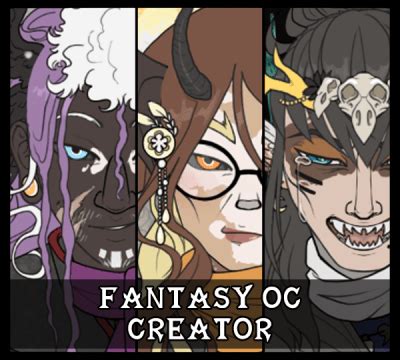 Fantasy OC Creator Picrew The Character Maker Creator