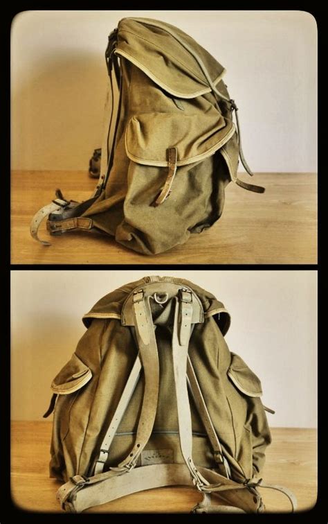 Classic Vintage Canvas Rucksack