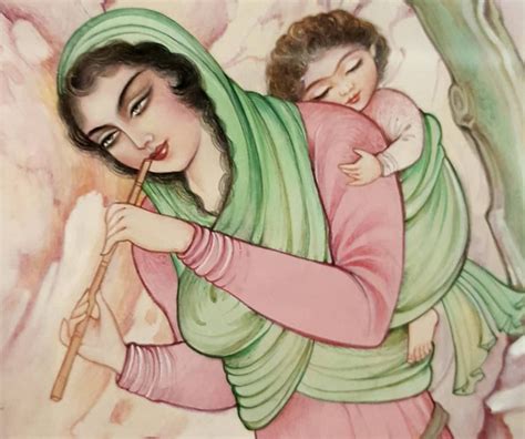 گالری آثار نگارگری مریم کریم زاده از ایران